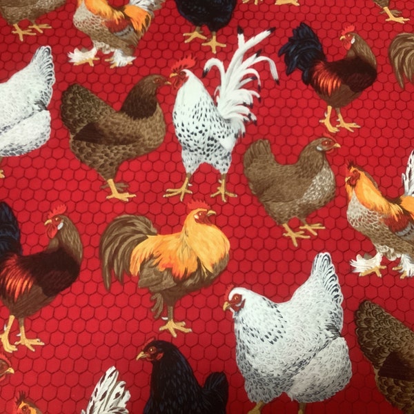 Outdoor Chicken Fabric - Etsy
