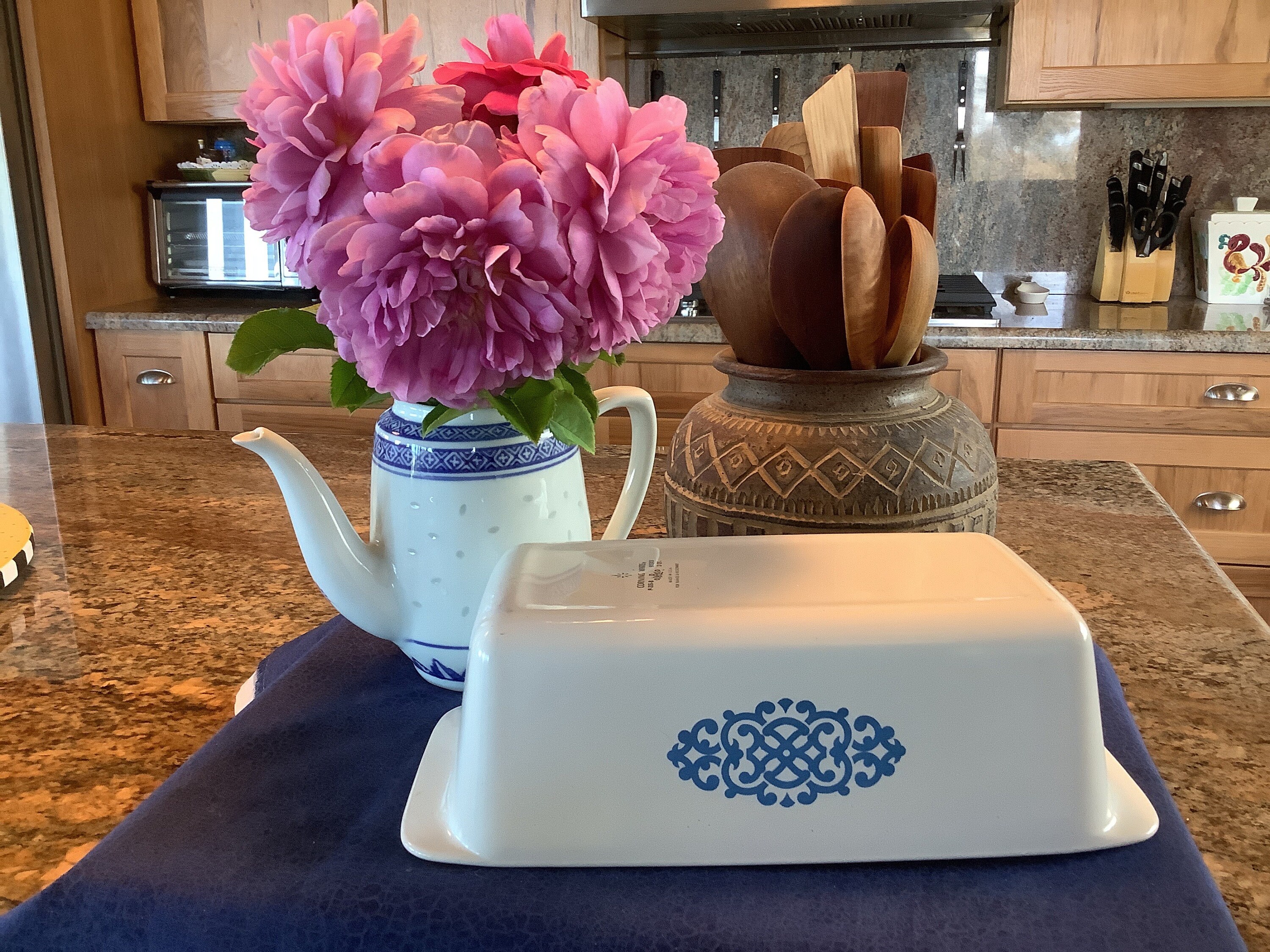 VTG 1970s Shell Oil BLUE MEDALLION 2 Qt Corning Ware 9x5x3 | Etsy