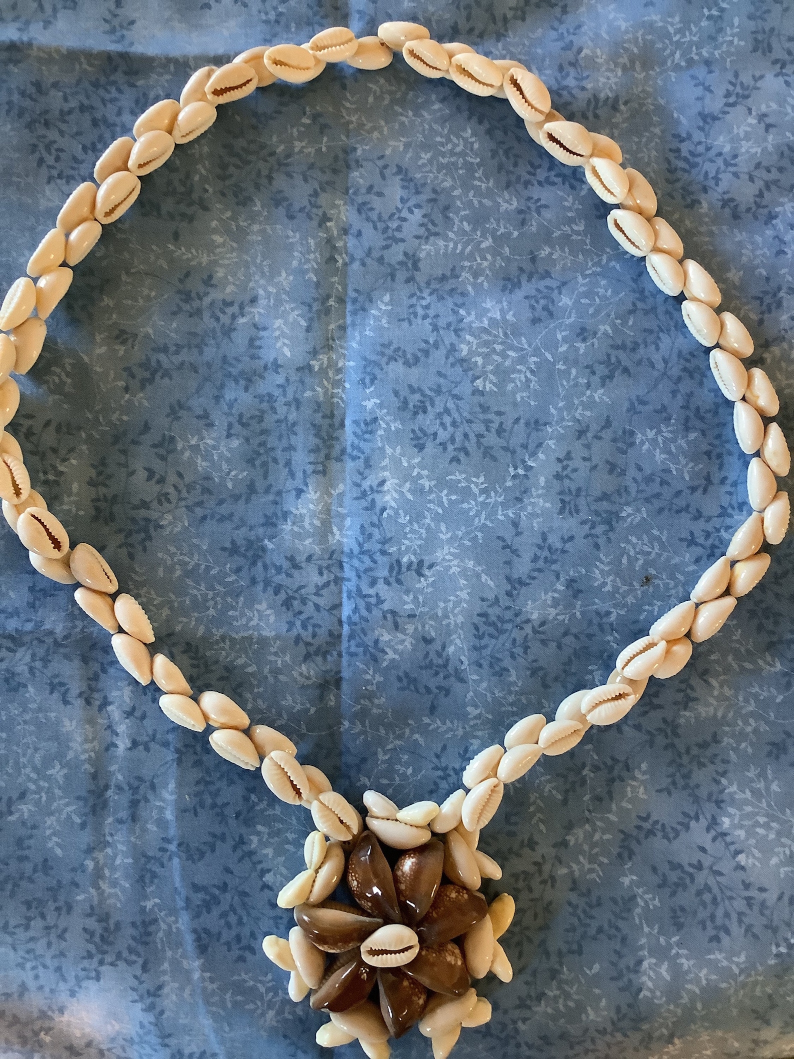 Vintage Cowrie Shell Pendant Necklace HAWAII Luau Party Lei - Etsy