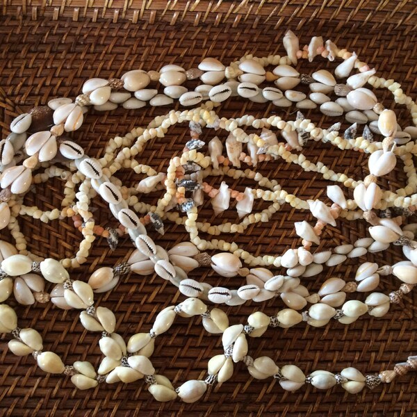 Cowry Shell Necklace - Etsy