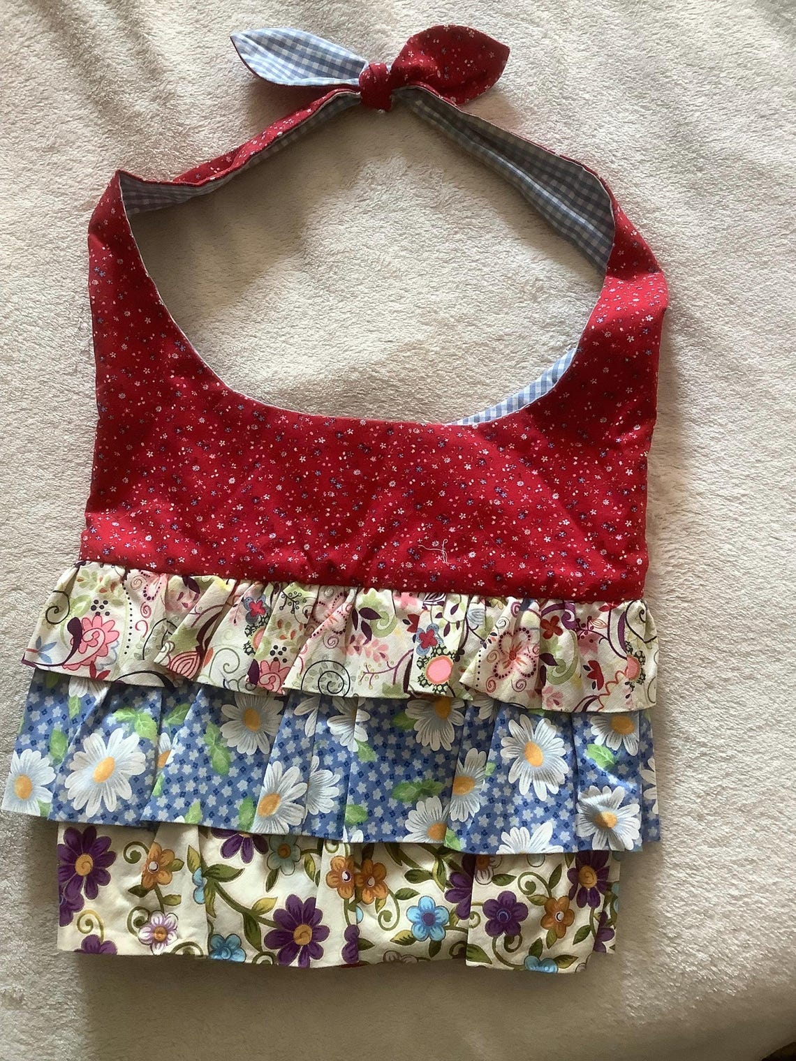 PURSE Ruffled Dress - Shoulder Bag - Tote - Women’s Cute Bag ...