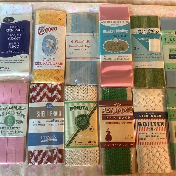 Rick Rack Lot - Etsy