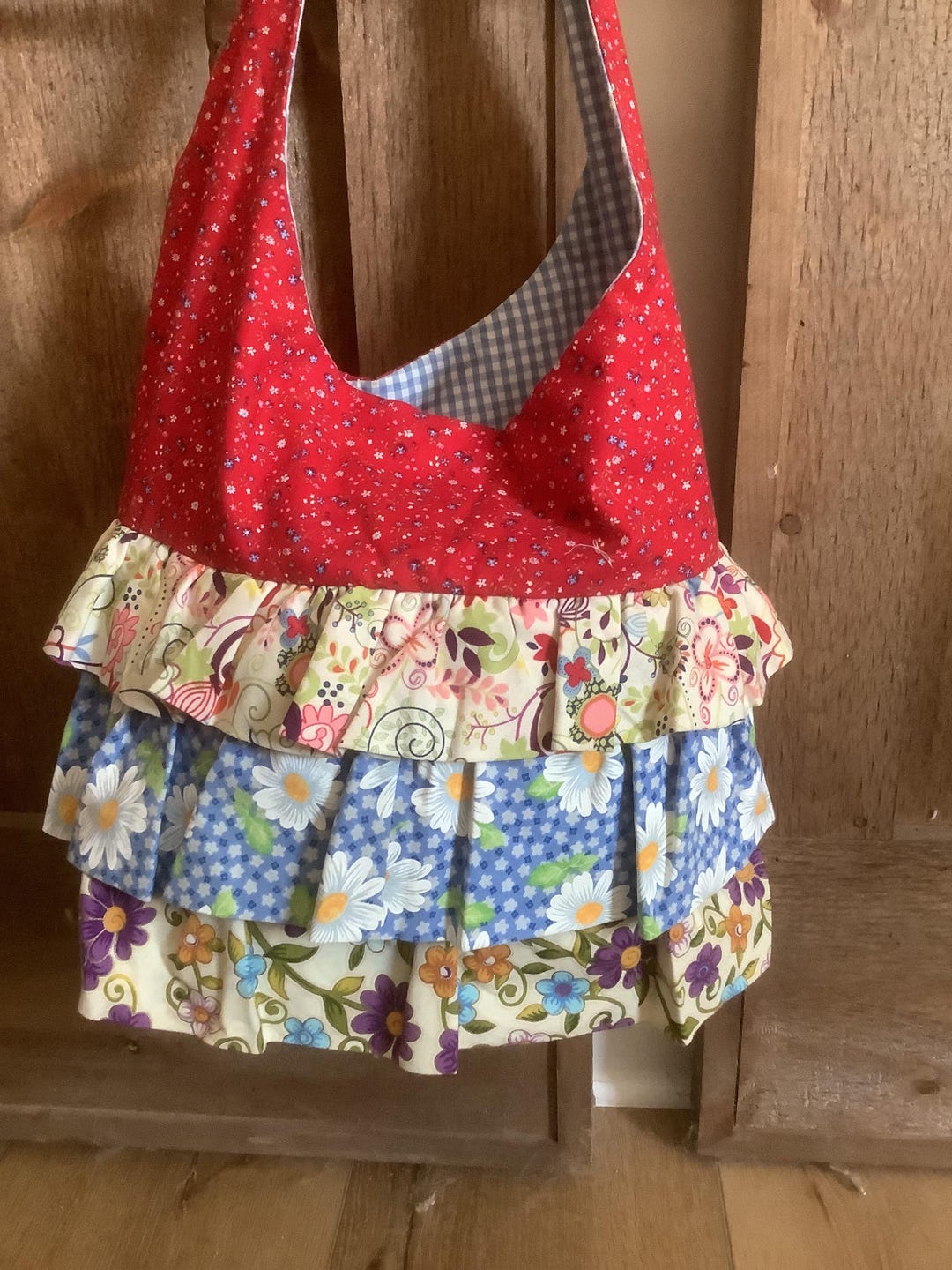 PURSE Ruffled Dress - Shoulder Bag - Tote - Women’s Cute Bag ...