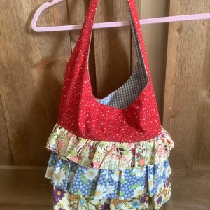 PURSE Ruffled Dress - Shoulder Bag - Tote - Women’s Cute Bag ...