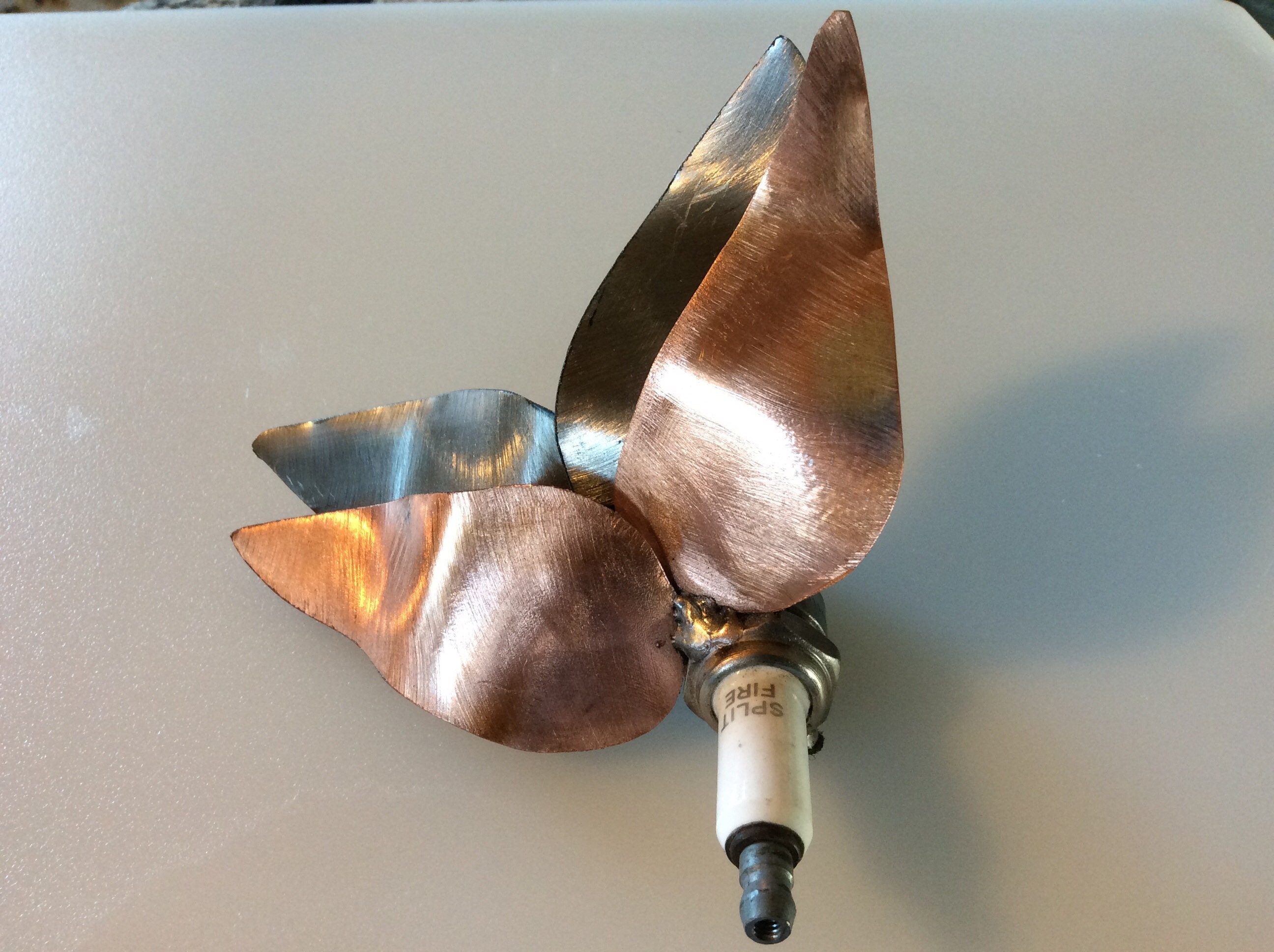 Americana Folk Art Spark Plug Dragonflies Set of 2 | Etsy