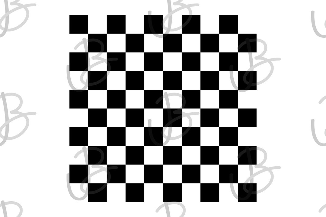 Checkered Pattern SVG Checkers Racing Flag Seamless PNG Instant ...