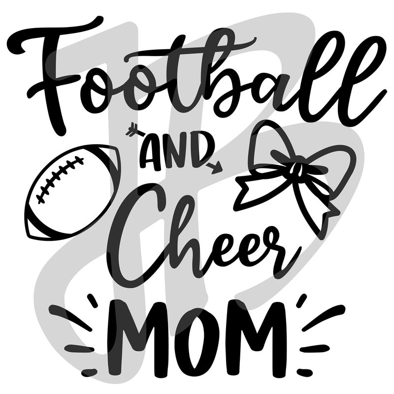 Football and Cheer Svg - Etsy