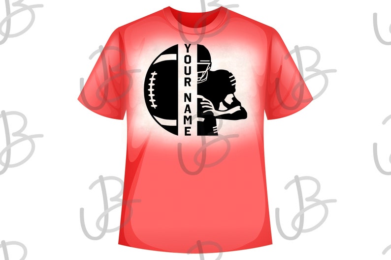 Custom Football Player With Name Design SVG - Etsy