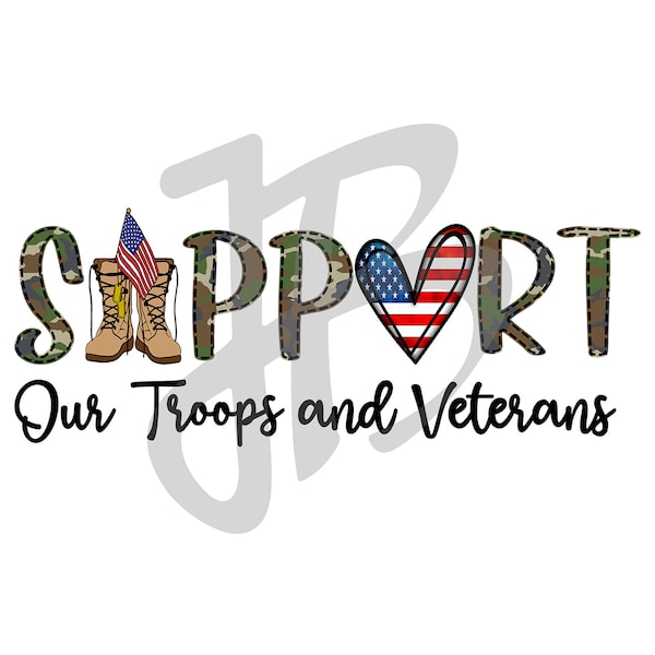 Support Our Troops - Etsy