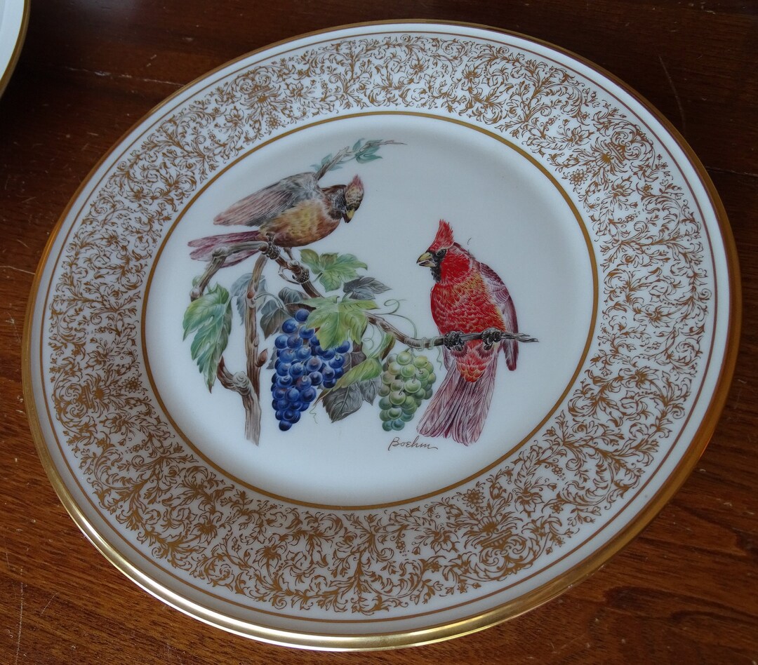 Free Shipping Boehm Lenox Vintage China Collectible Plate Featuring ...