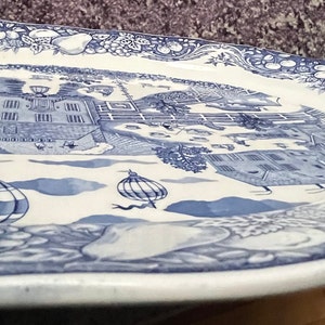 Pacific Ocean Marushin Japan, Beautiful Handpainted Lg Platter/tray for ...
