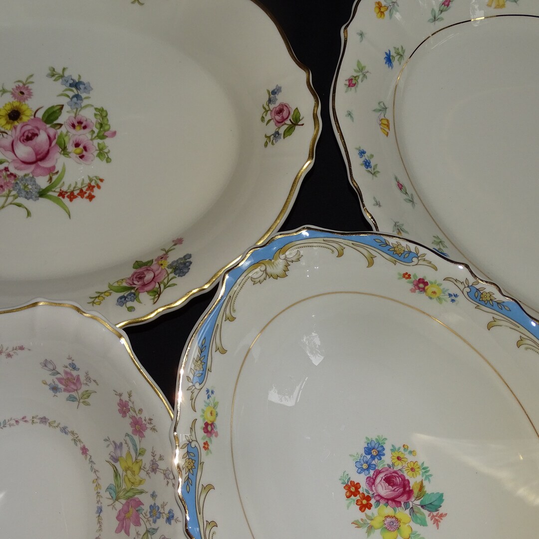 Unique Mismatch Syracuse Federal Shape USA Vintage China Bowls for ...