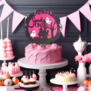 Halloween Birthday, 1st Birthday, Spooky One Birthday, Custom Cake ...