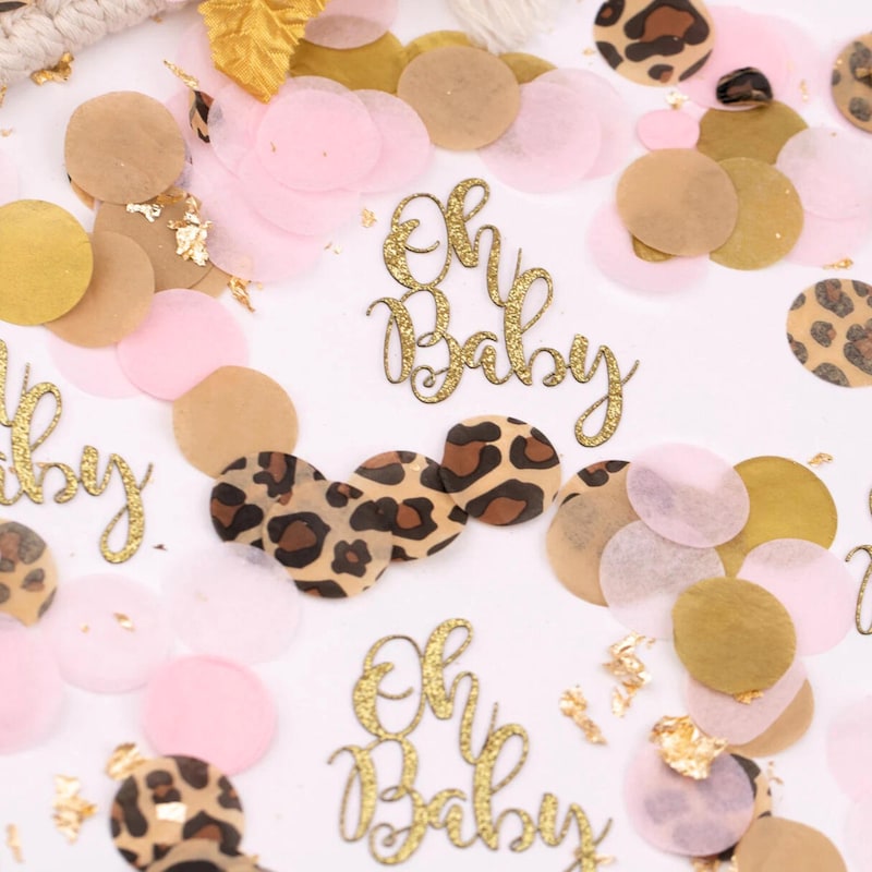 Cheetah Baby Shower - Etsy