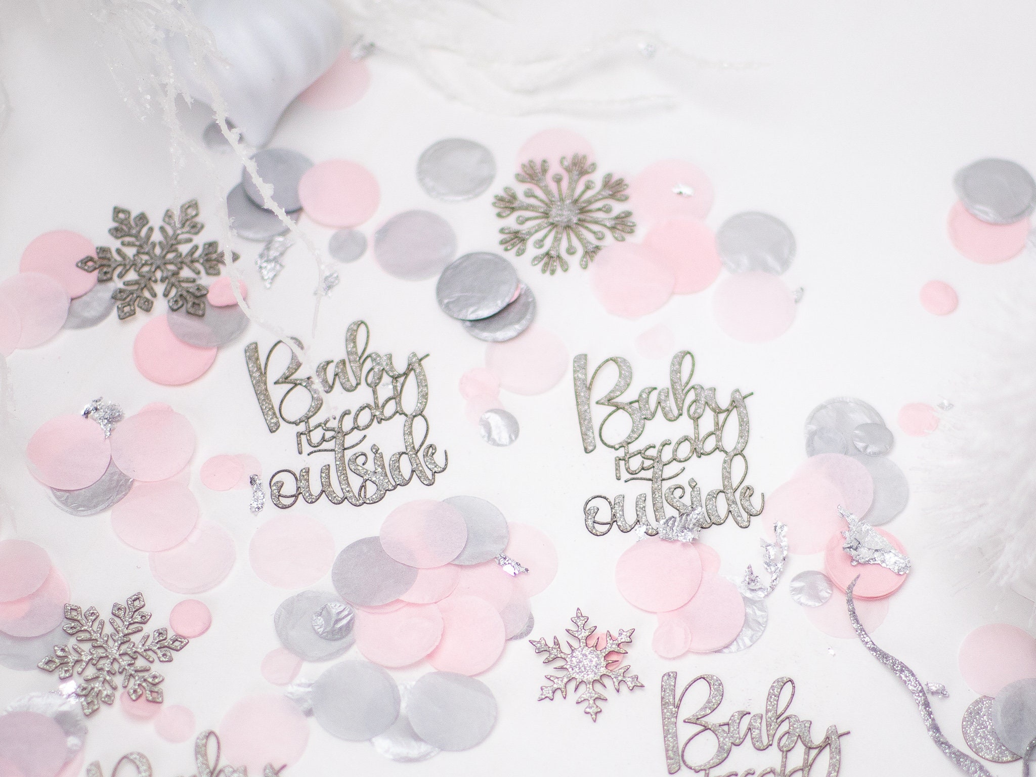 Baby Its Cold Outside Baby Shower, Winter Wonderland, Snowflake ...