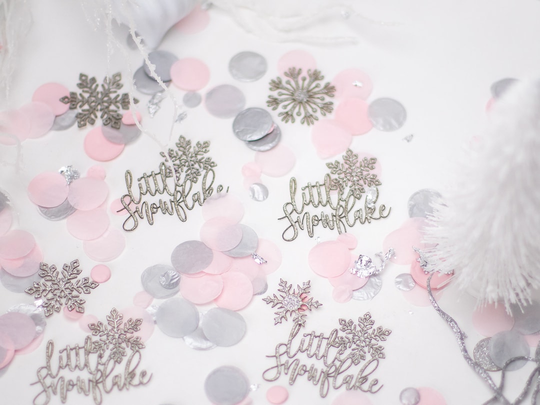 Winter Wonderland Baby Shower, Snowflake Confetti, Winter Onederland ...