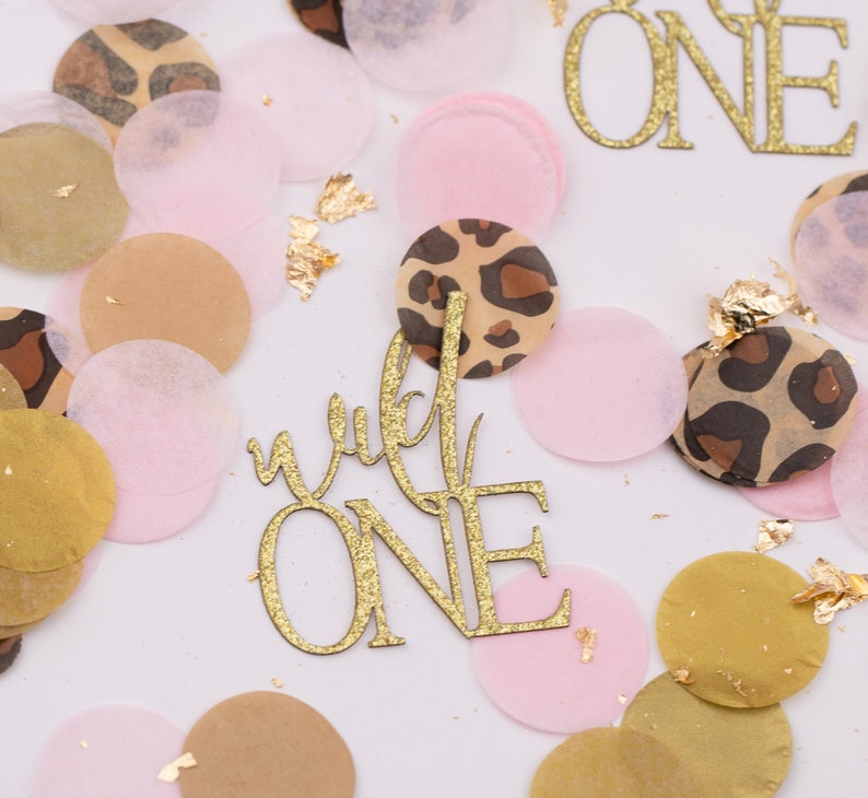 Wild One, 1st Birthday Girl, Pink Safari Birthday Decorations, Safari ...