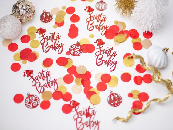 Santa Baby, Christmas Baby Shower, Holiday Baby Shower, Gender Neutral ...