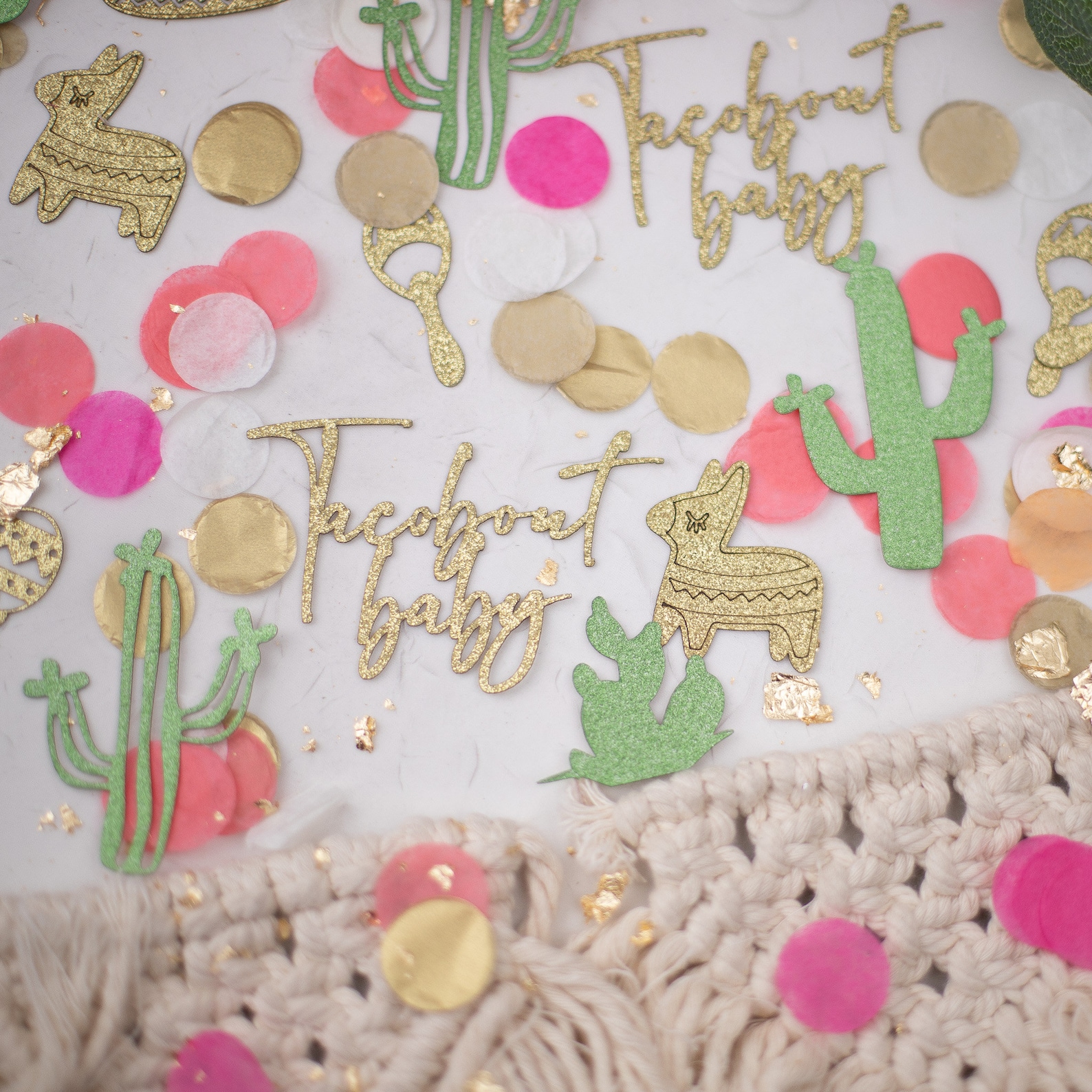 Taco Bout A Baby, Fiesta Baby Shower, Baby Shower Confetti, Baby Shower ...