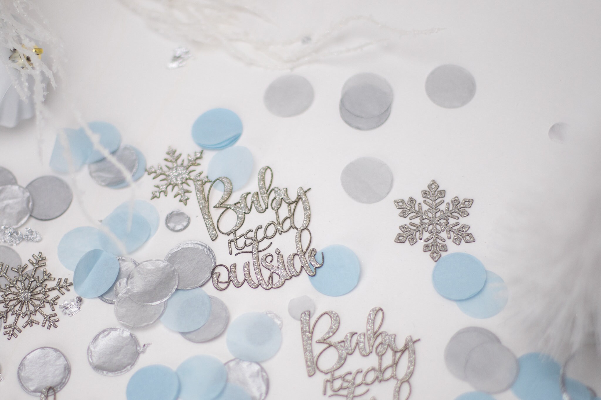 Baby Its Cold Outside Baby Shower, Winter Wonderland, Snowflake ...