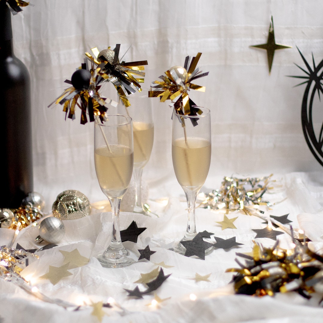 Stir Sticks, Cocktail Stirrers, Drink Stirrers, New Years Eve, Cupcake ...