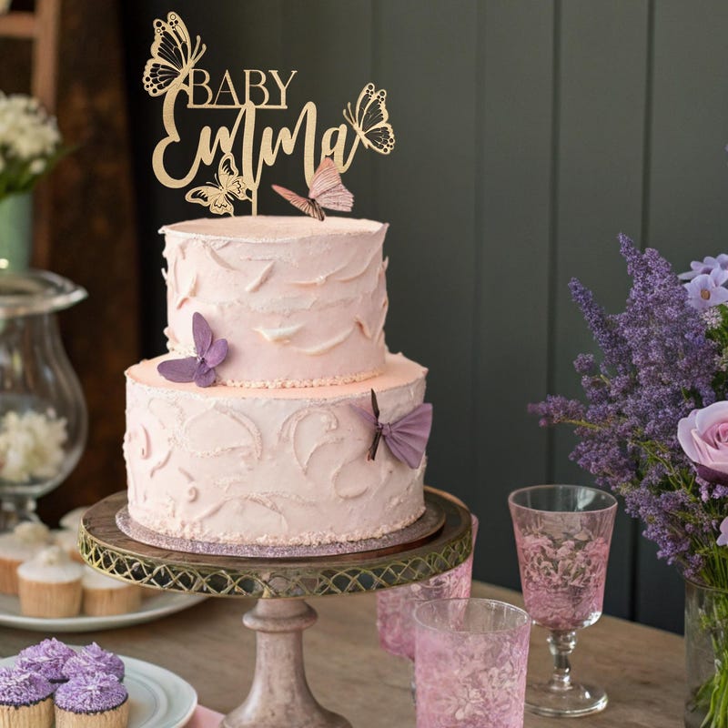 Butterfly Cake Topper - Etsy