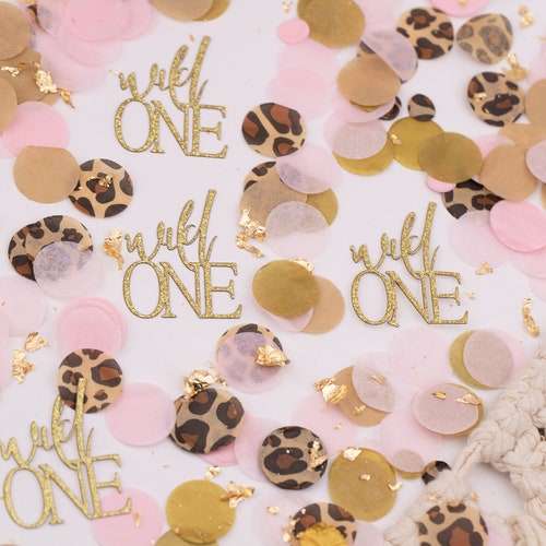 Wild One Backdrop Girl Jungle Safari Animals 1st Birthday - Etsy