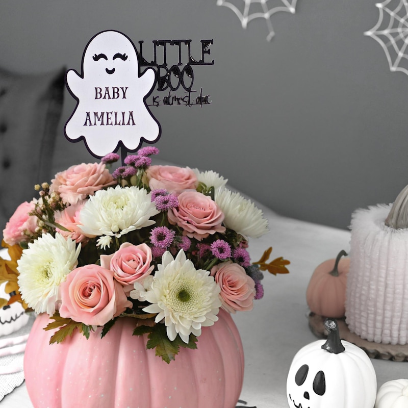 Pink Boo Centerpieces - Etsy