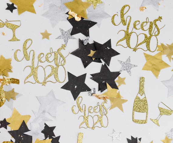 New Years Eve, Party Decorations, 2023, Cheers, Happy New Year, Star ...