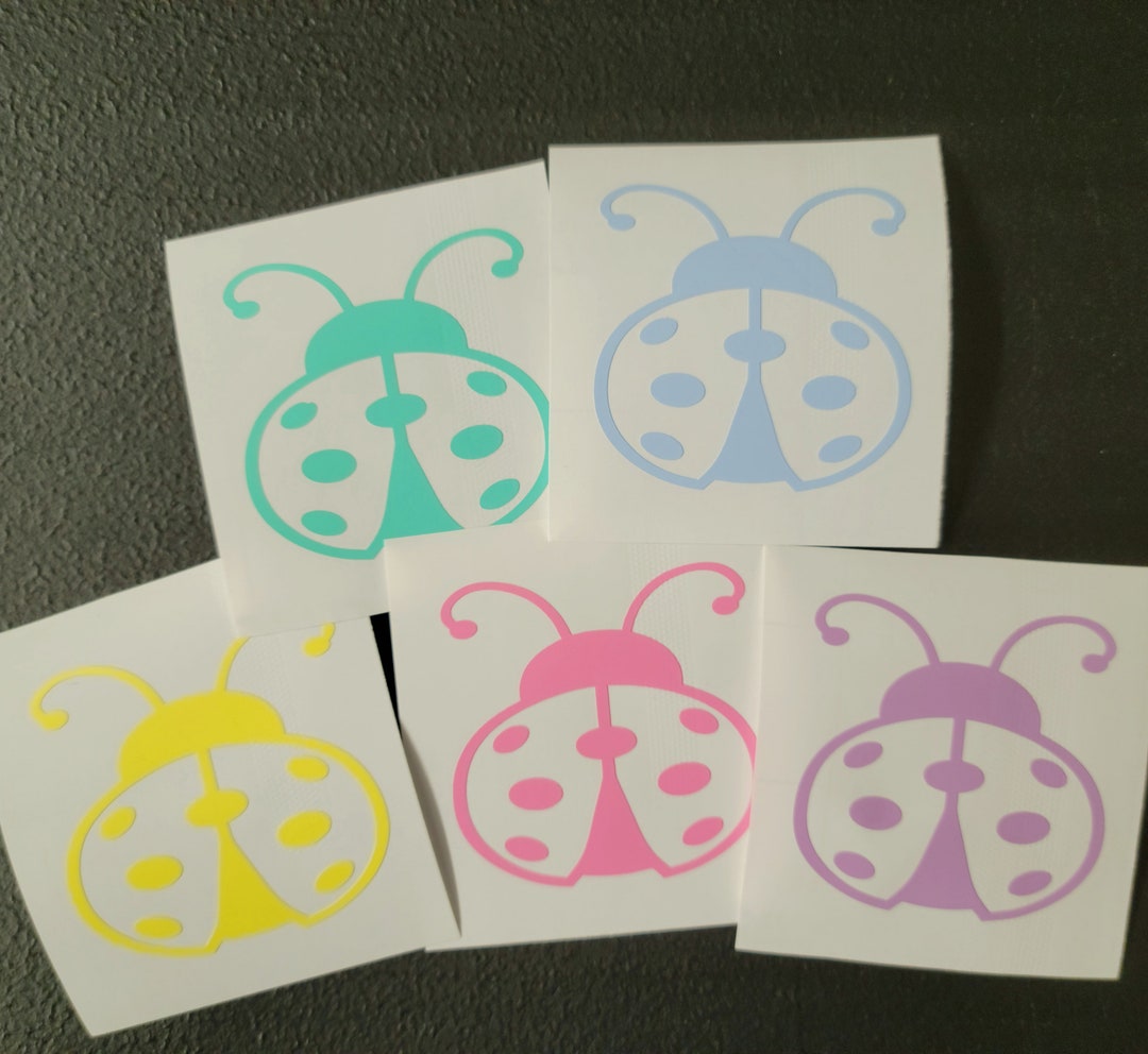 Ladybug Vinyl Decal Sticker Lady Bugs Many Colors! - Etsy