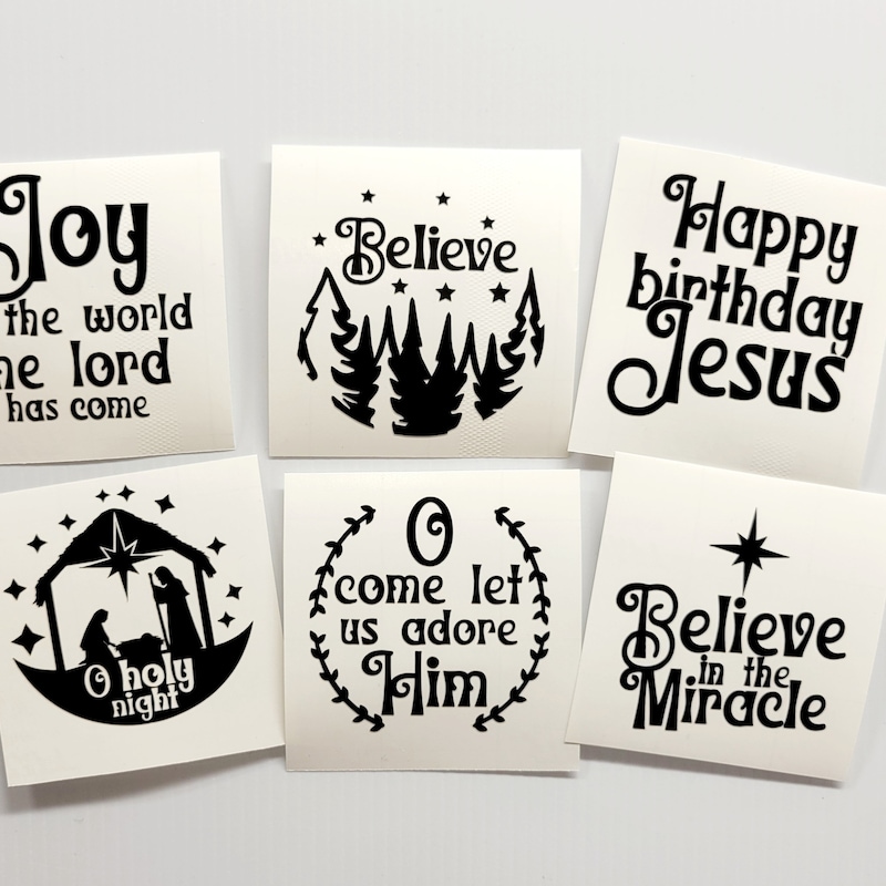 Religious Vinyl Decal - Etsy