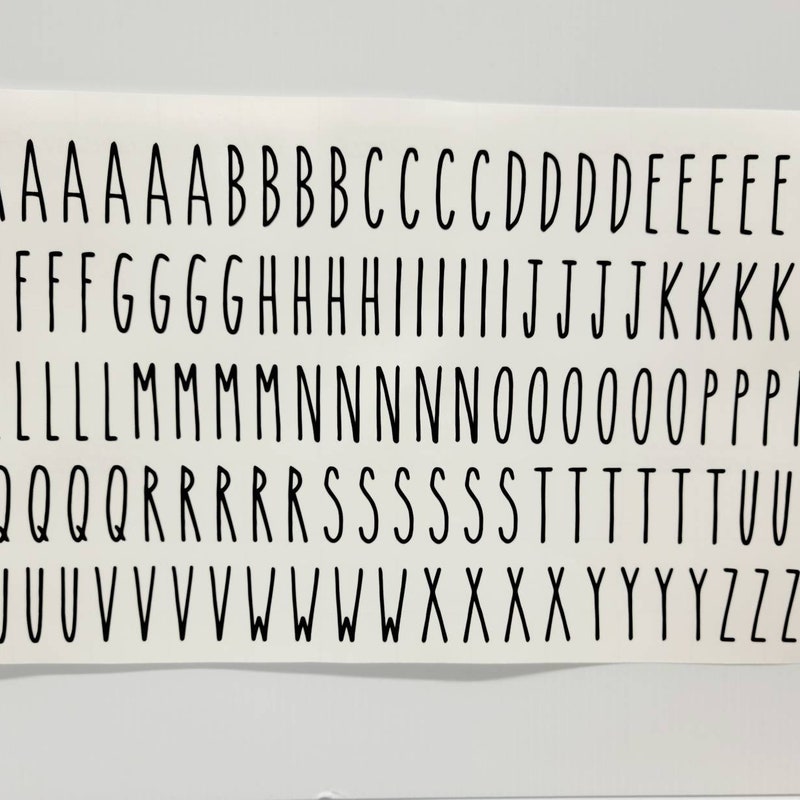 Vinyl Letters - Etsy