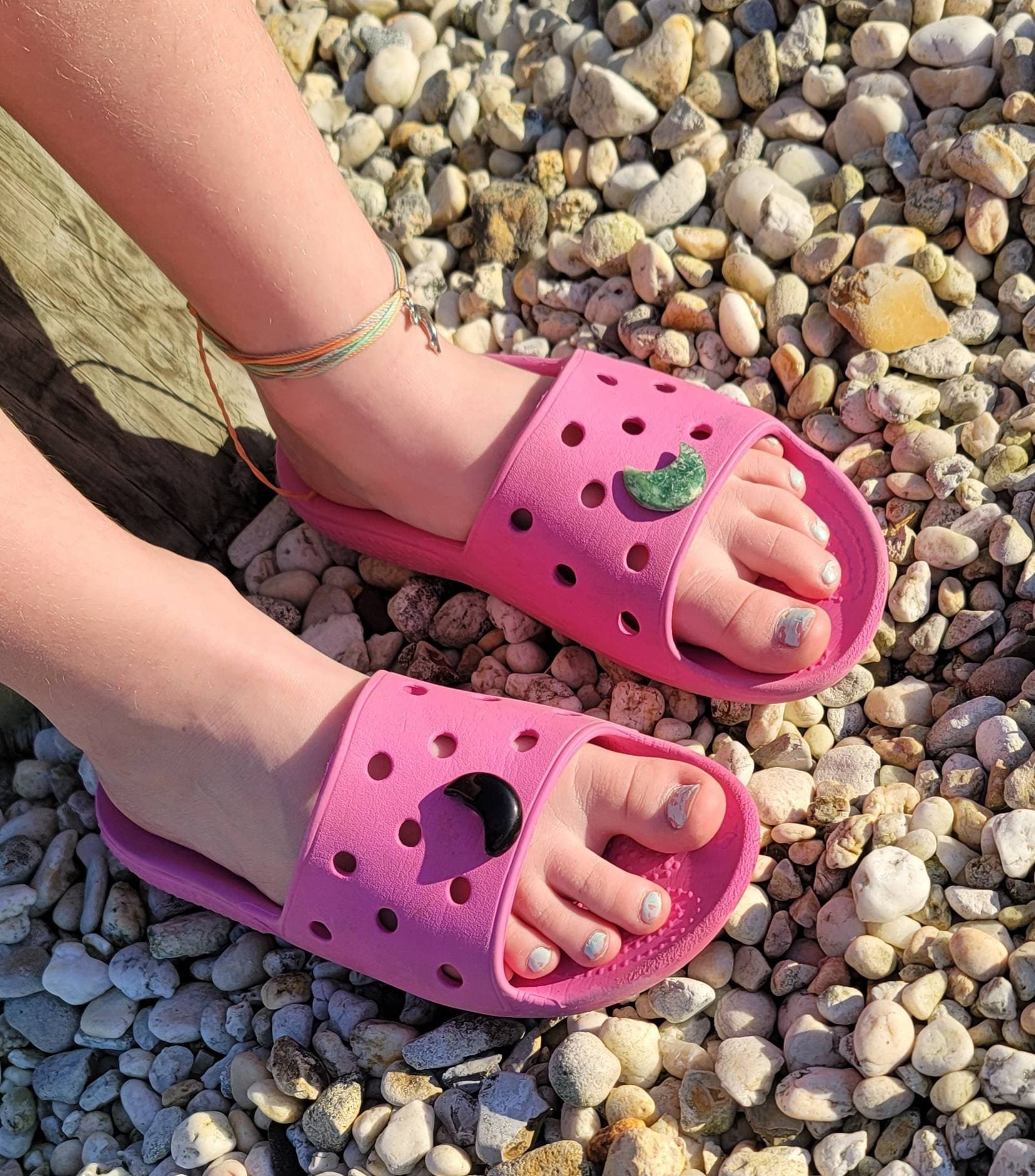 Croc-rocks Croc & Clog Shoe Buttons Moon Sculpted Crystals - Etsy