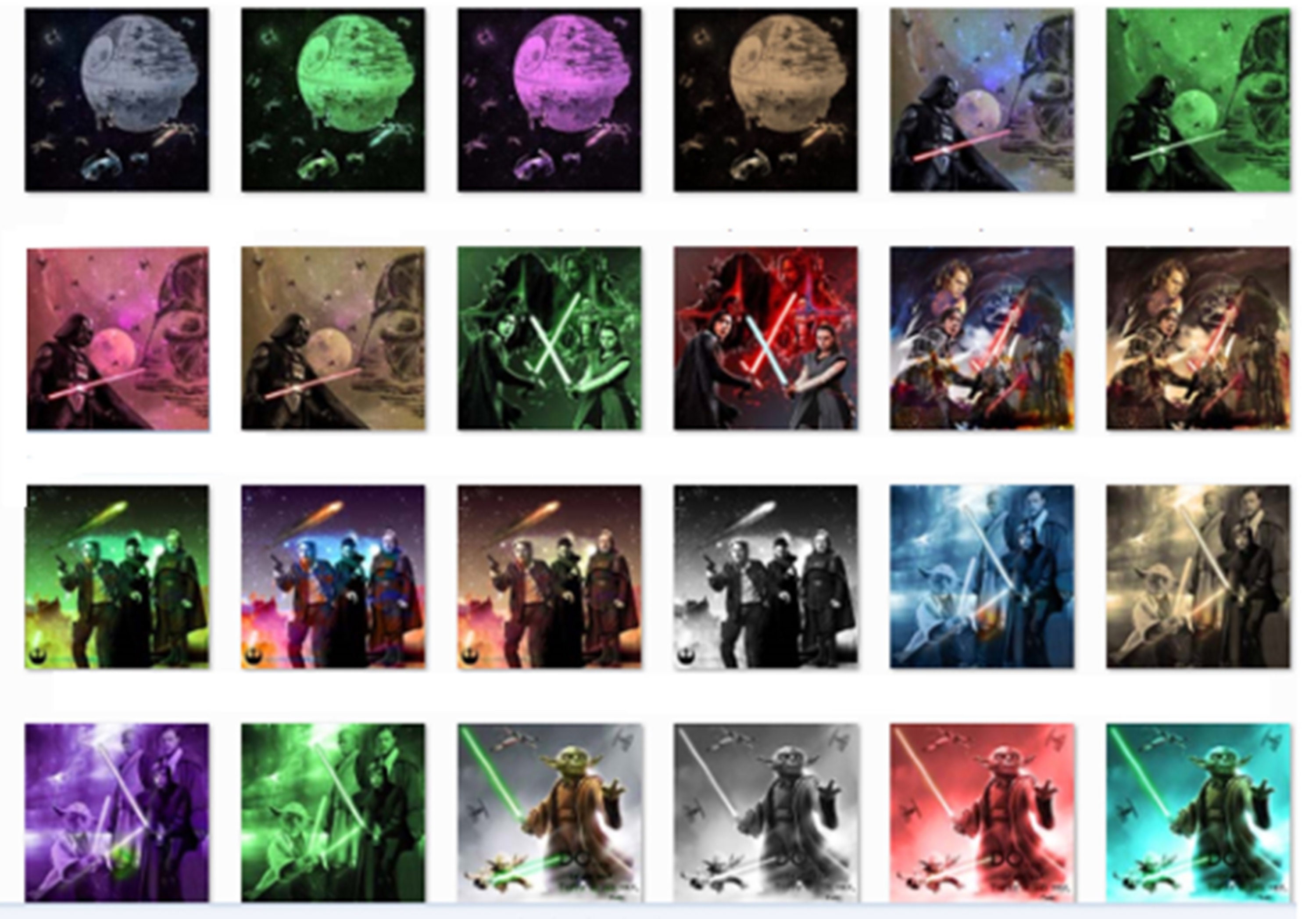 Star Wars Digital Paper Star Wars Digital paper pack Star | Etsy