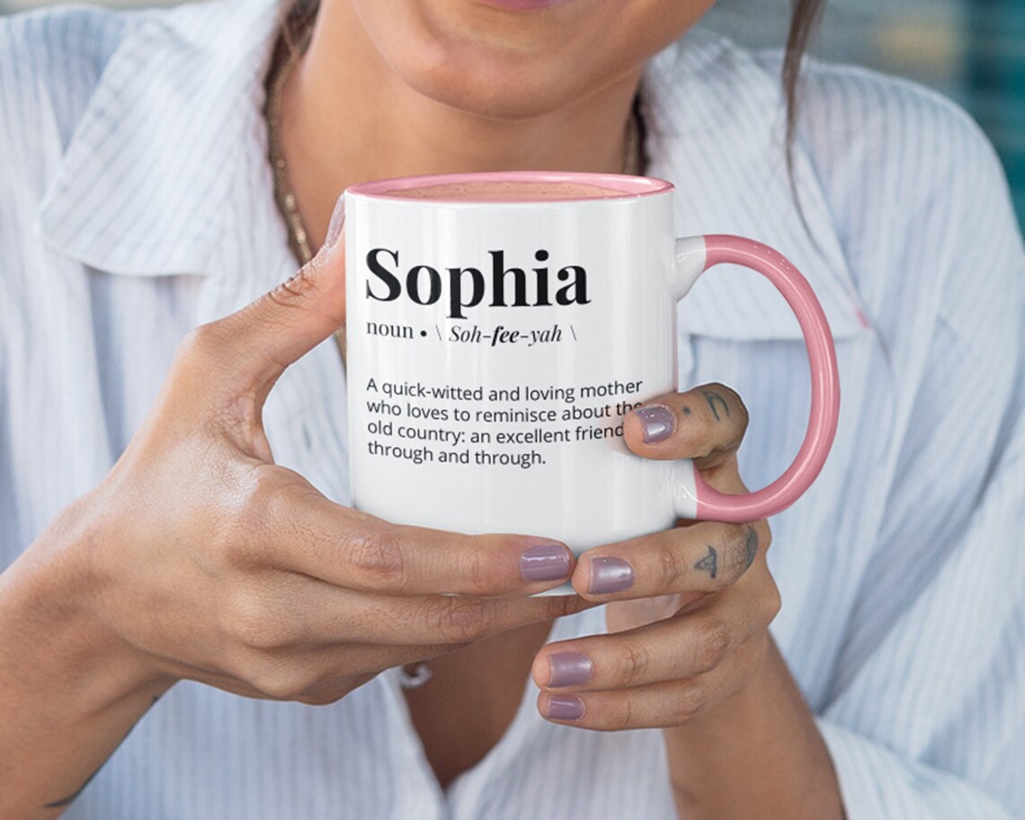 Personalized Definition Mug | Fun Coffee Mug With Custom Name and ...