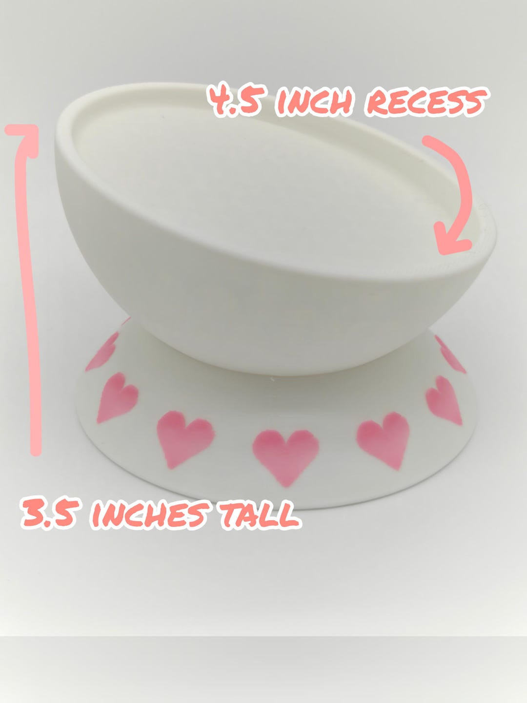 Elevated Cat Bowl Holder | Raised Pet Feeding Stand | Whisker-friendly ...