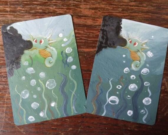 Hand-painted Pokemon Portraits - Etsy