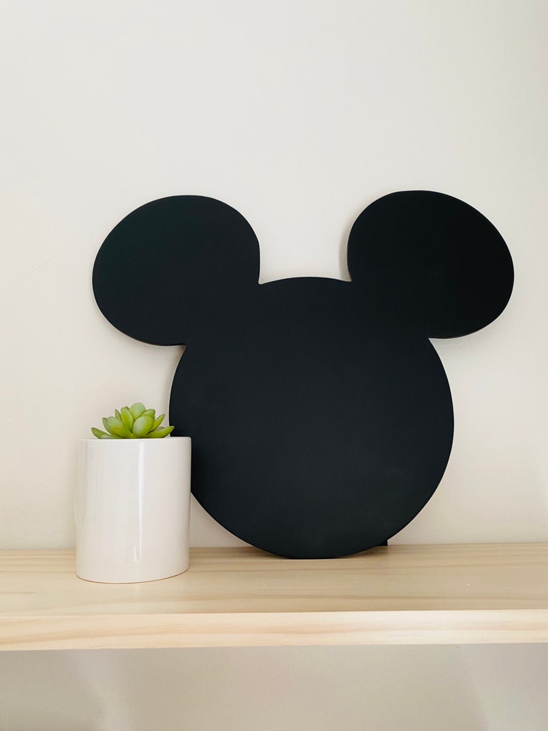 Mickey Mouse Wall Decor Light With Color Changing LED Wall - Etsy