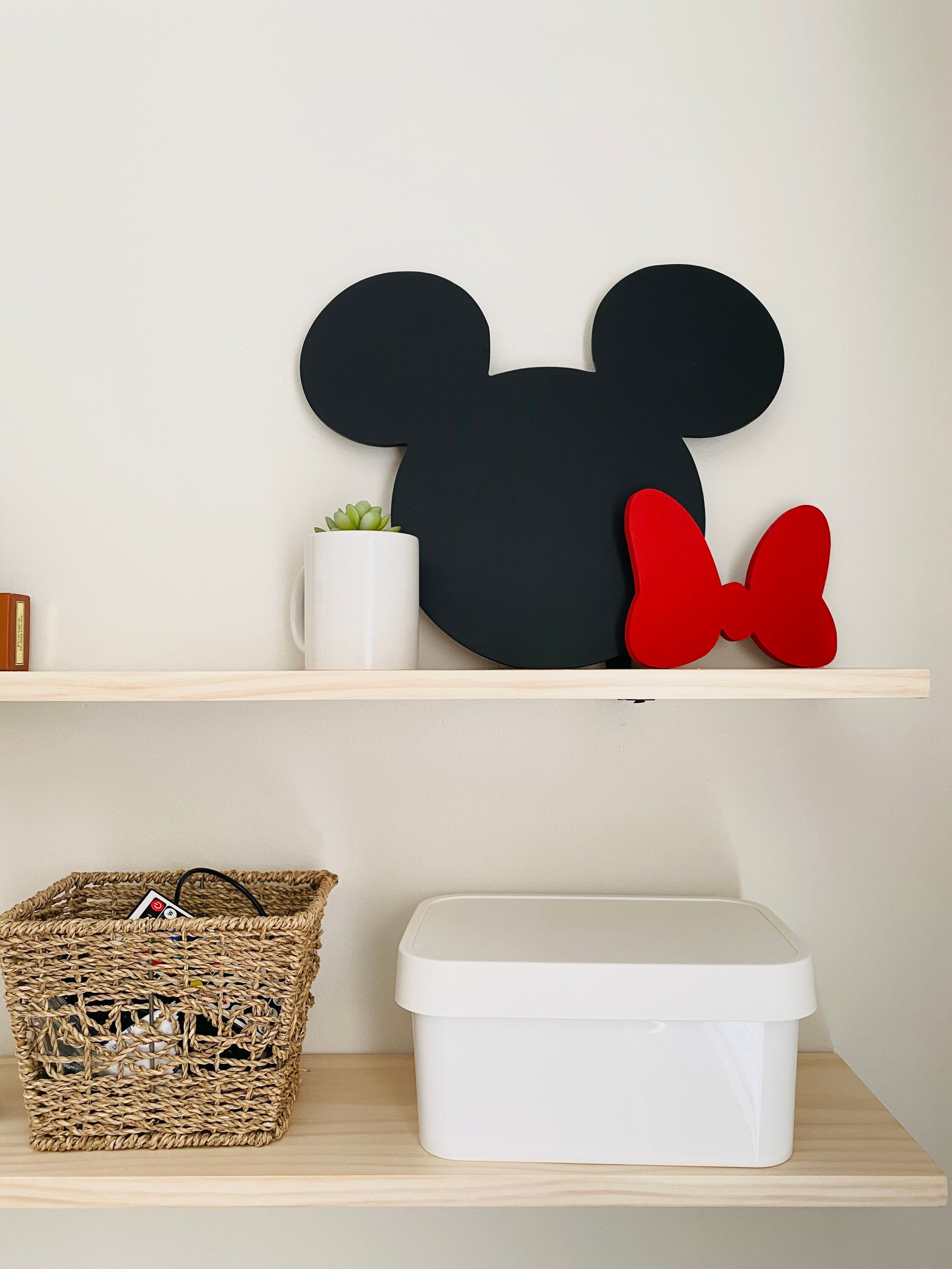 Mickey Mouse Wall Decor Light With Color Changing LED Wall | Etsy