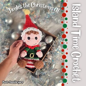 DIGITAL PATTERN ONLY - Jingles the Cutest Cuddly Elf Crochet Pattern ...