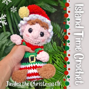 DIGITAL PATTERN ONLY Jingles the Cutest Cuddly Elf Crochet Pattern ...