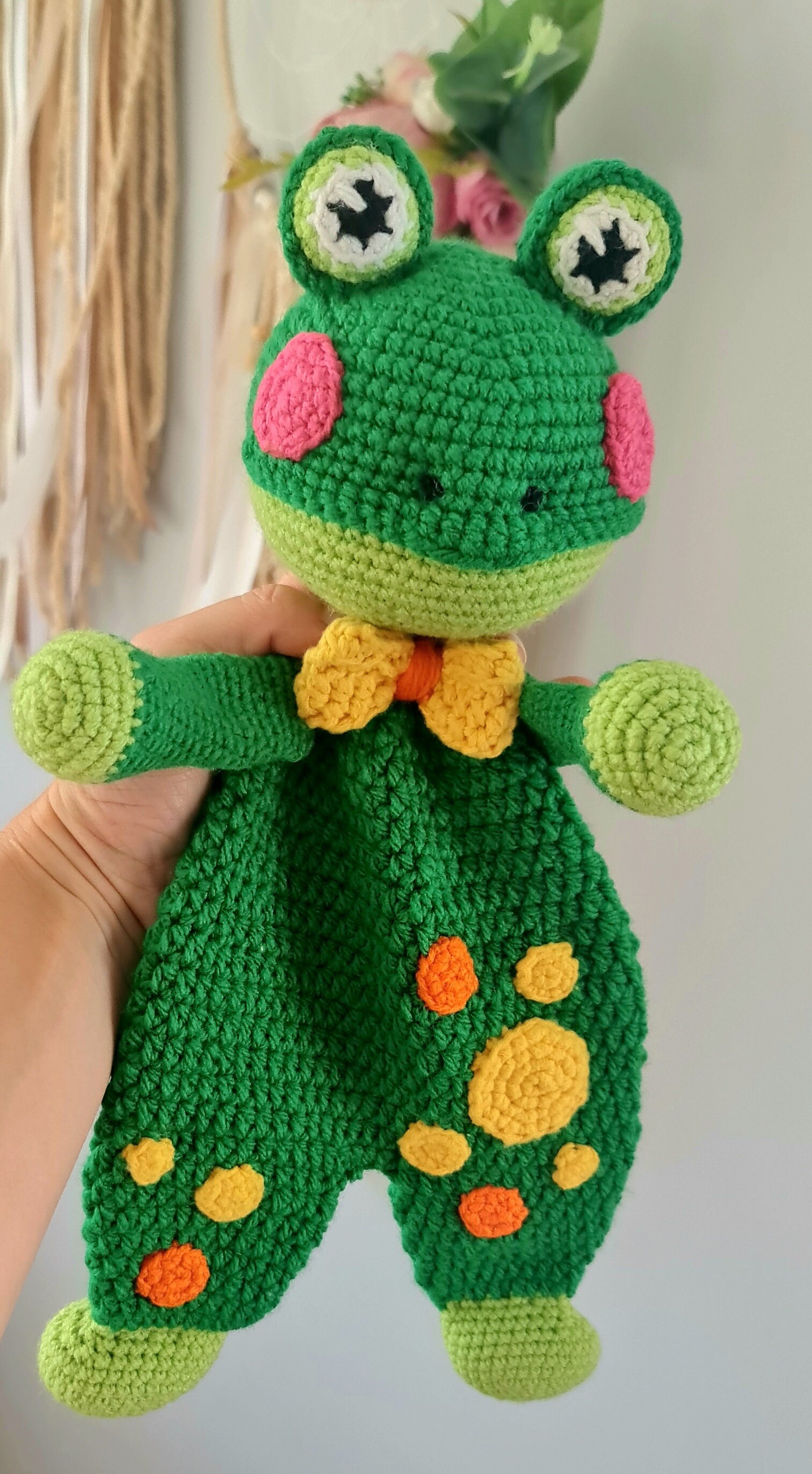 DIGITAL FILE ONLY Frog Lovey Crochet Pattern - Etsy Australia