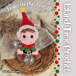 DIGITAL PATTERN ONLY Jingles the Cutest Cuddly Elf Crochet Pattern ...