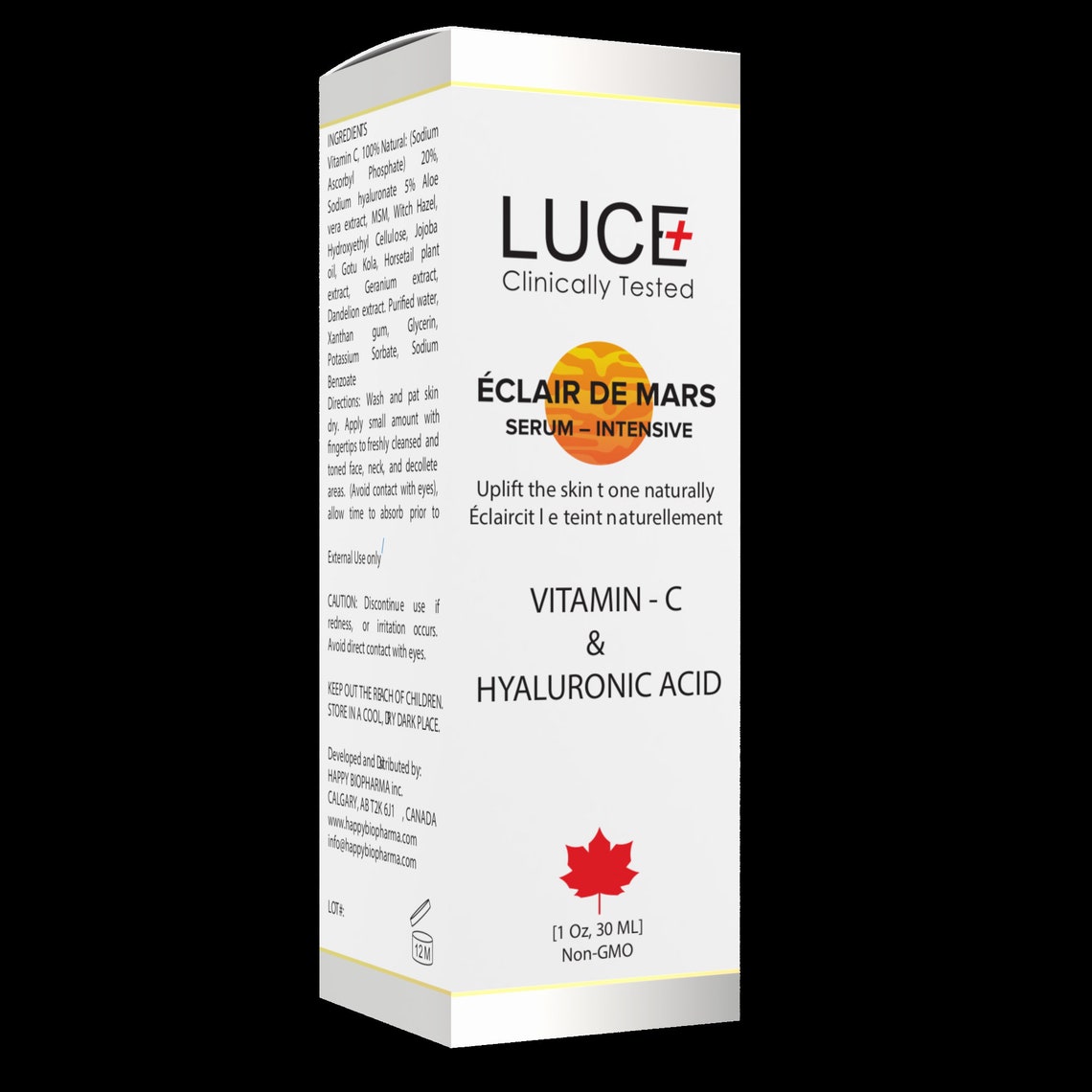 LUCE SERUM C - Vitamin C - Hyaluronic Acid 30 ML - Etsy