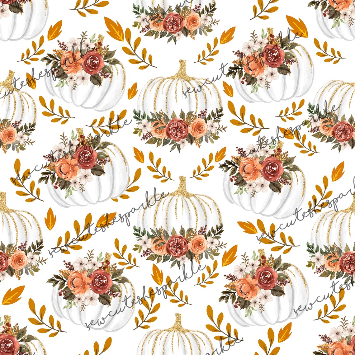 Fall Seamless Pattern Pumpkin Seamless Pattern Fall Seamless | Etsy