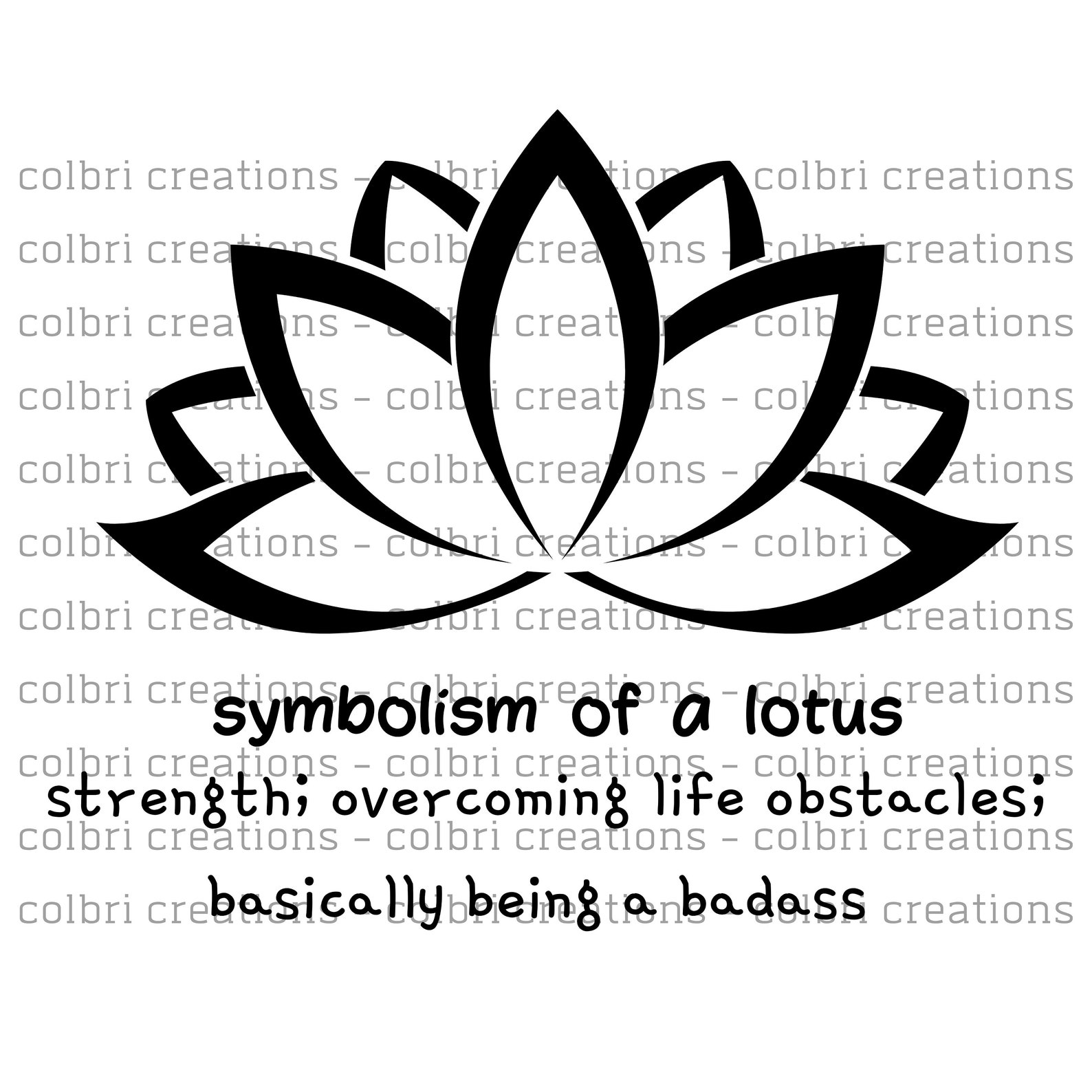 Lotus Svg - Png - DIGITAL DOWNLOAD - Etsy