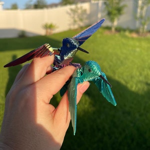 3d Articulating Hummingbird Stl - Etsy