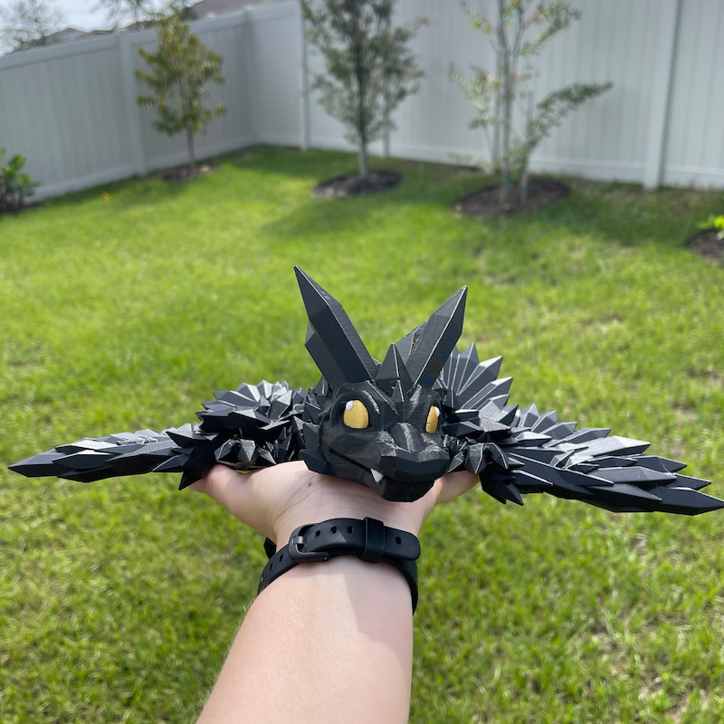 Extra Large 3d Printed Dragons - Etsy