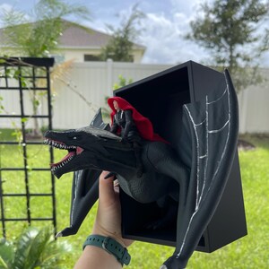Dragon Rider Iron Teeth and Spike Edition Book Nook 3D Printed Choose ...