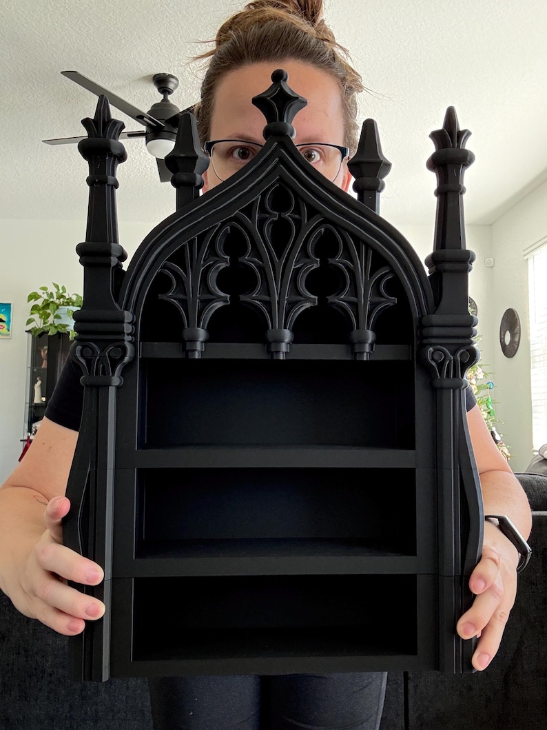Giant Cathedral Display Shelf | Gothic Decor - Etsy
